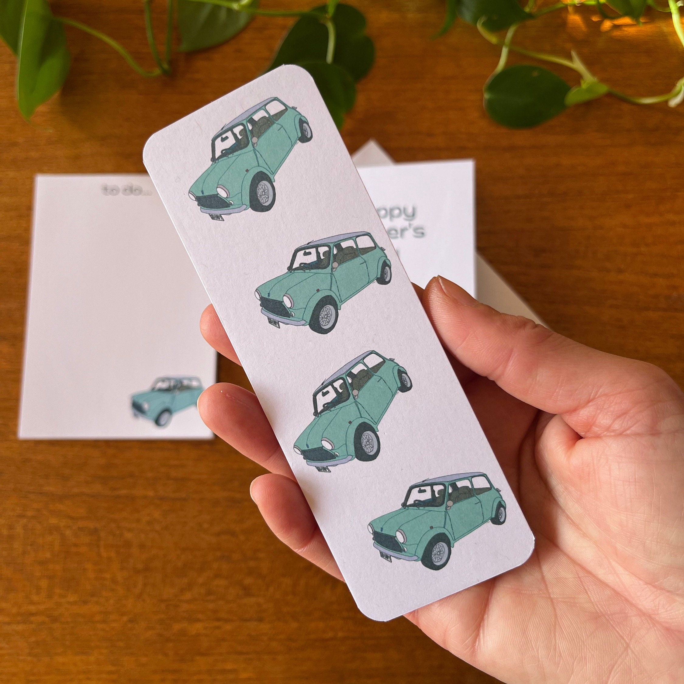 Mini Cooper Bookmark Ready to Ship Mini Lover Gift Retro - Etsy