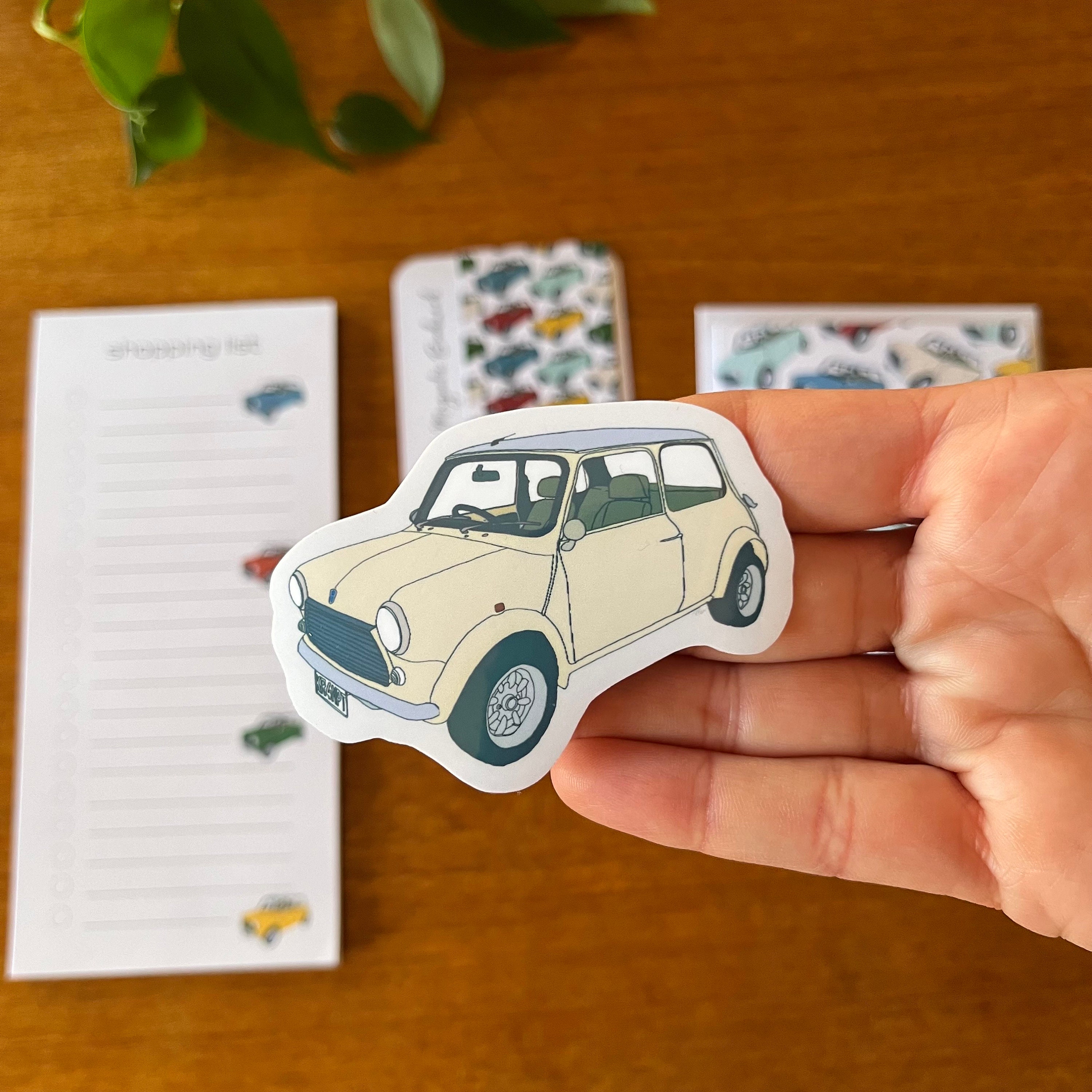 MINI Cooper Gift Pack - Shopping List - Bookmark - Greeting Card ...