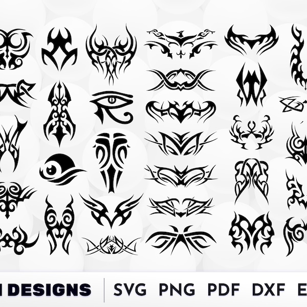 Tribal Tattoo - Etsy