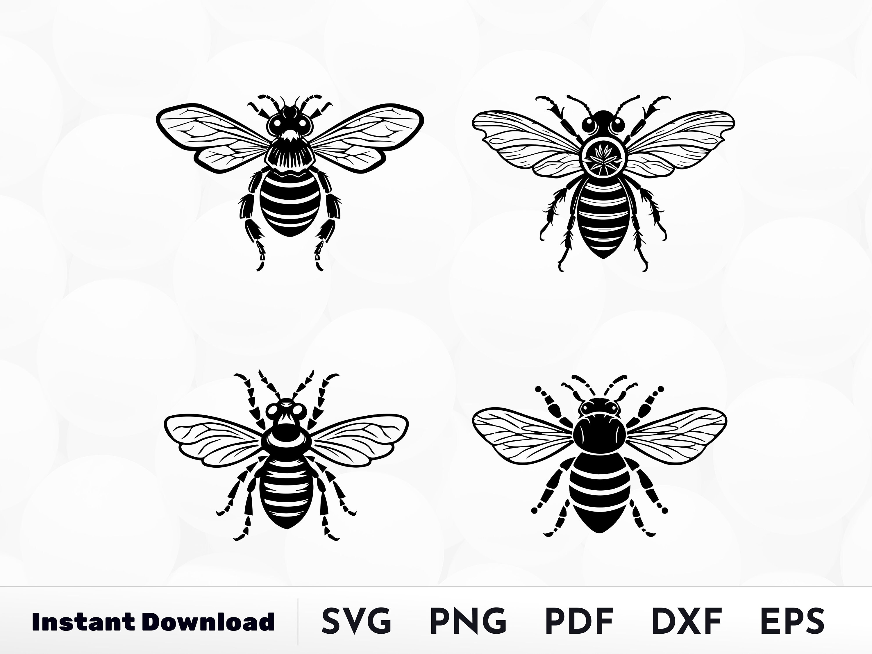 BEE SVG Honey Bee Svg Bee Svg Cut Files Queen Bee Svg - Etsy UK
