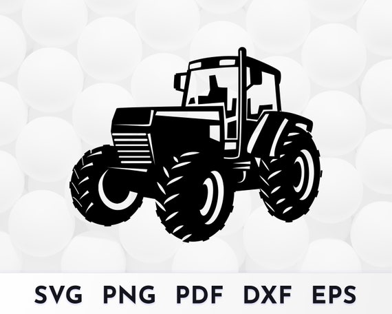 Tractor SVG Farm Tractor Svg Tractor Clipart Farming Svg - Etsy