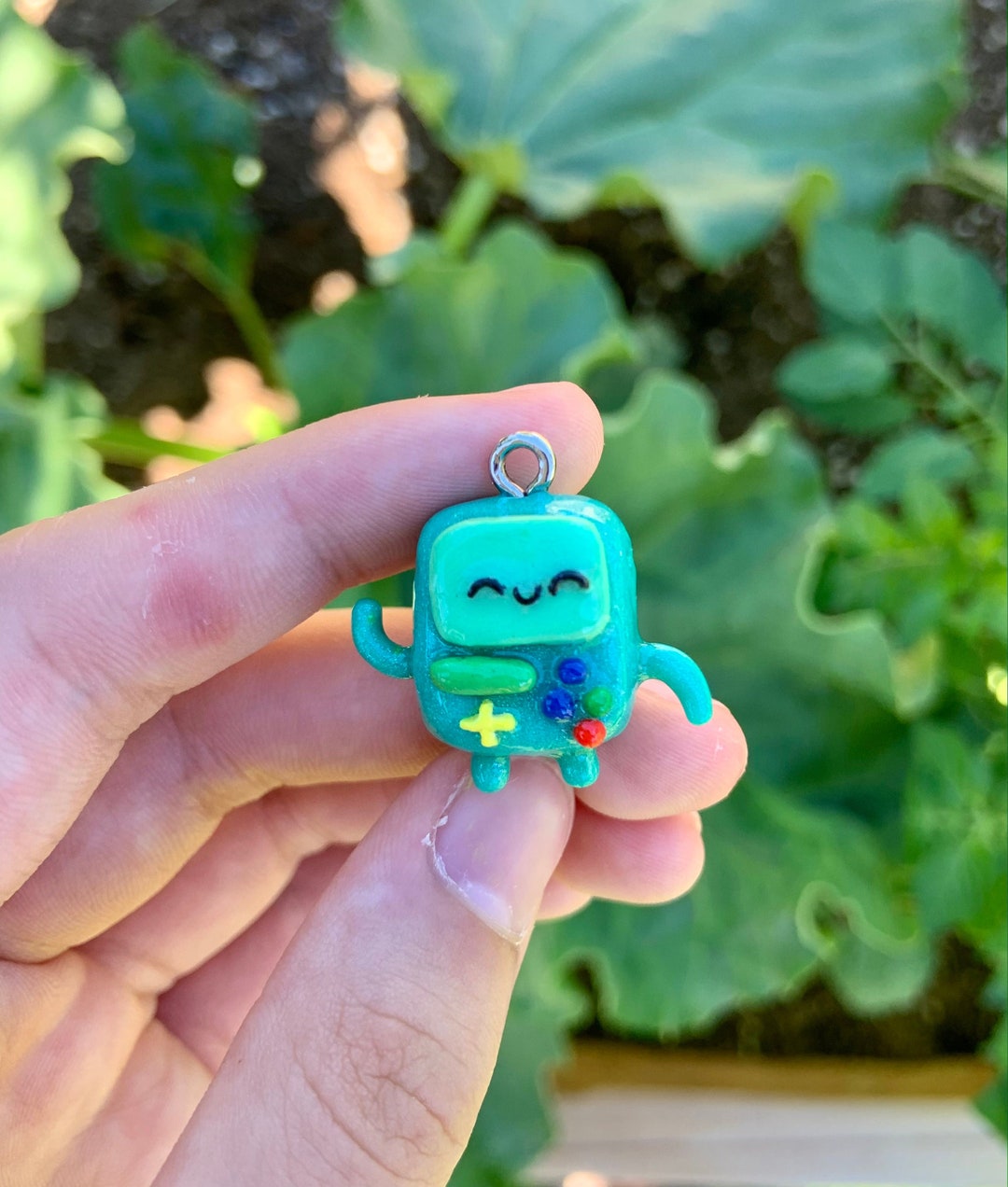 Polymer Clay BMO Charm Adventure Time - Etsy
