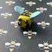 Polymer Clay Minecraft Bee Charm - Etsy