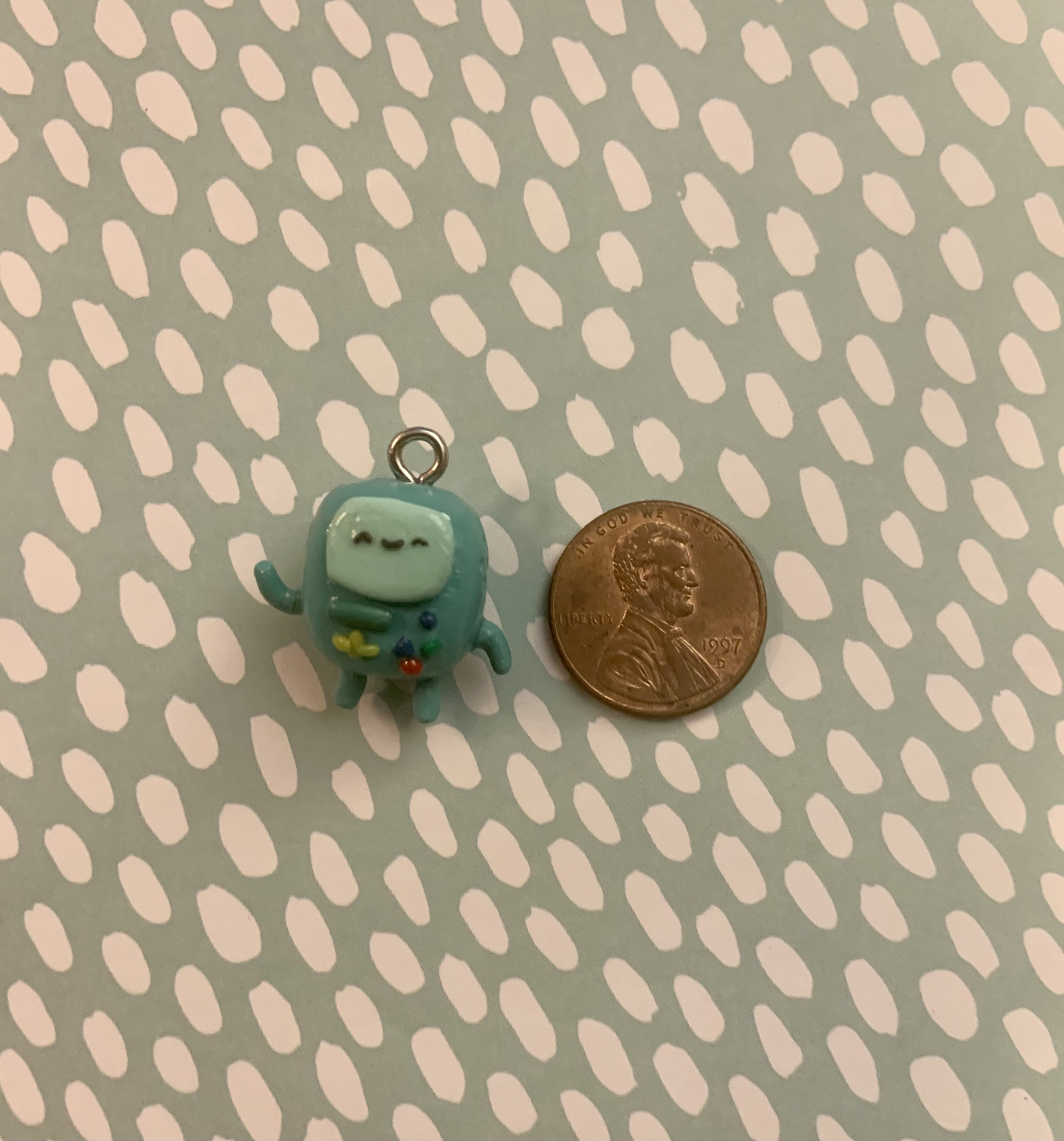 Polymer Clay BMO Charm Adventure Time | Etsy