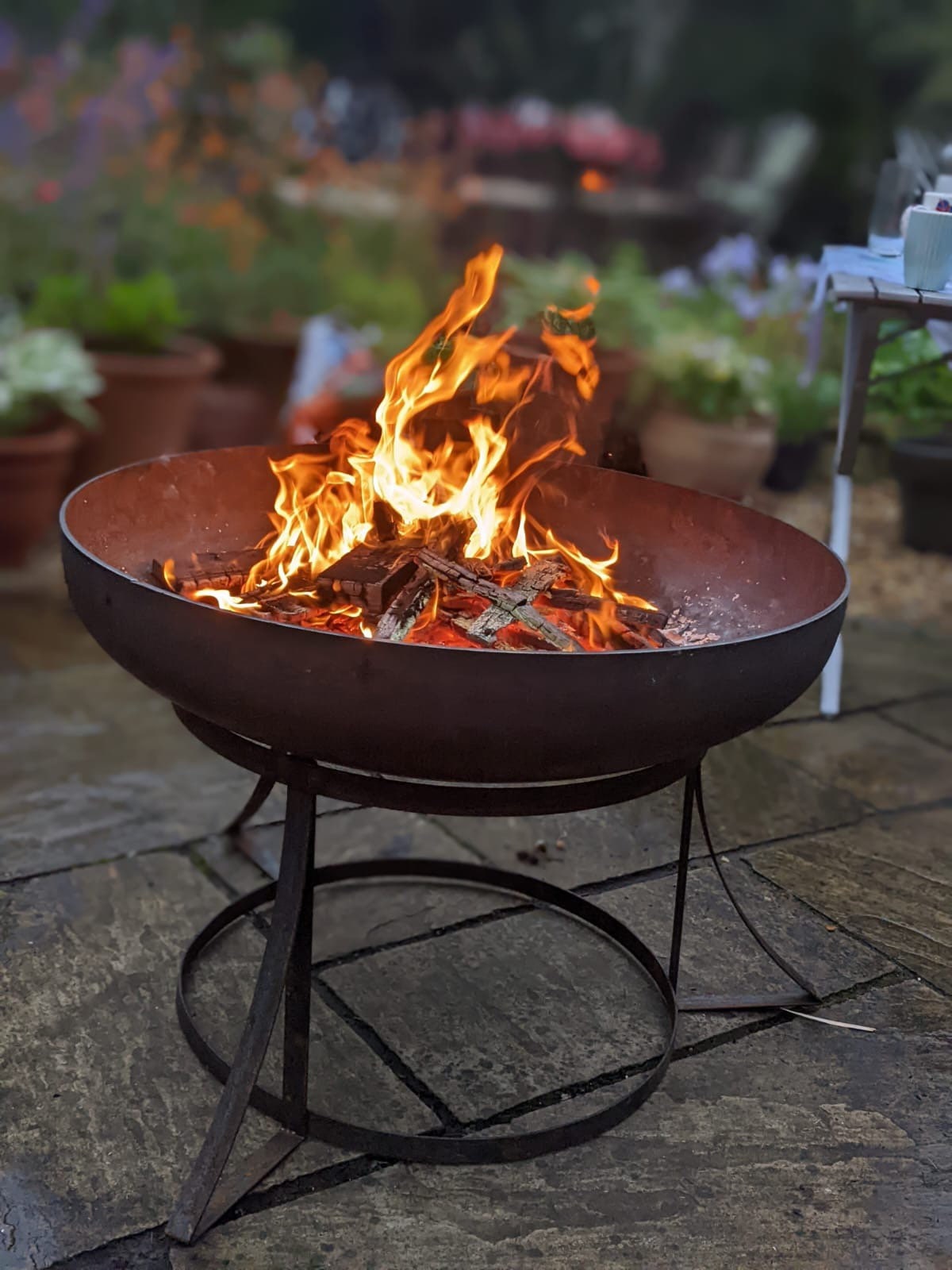 Large Heavy Duty Fire Pit — Kingfisher Design