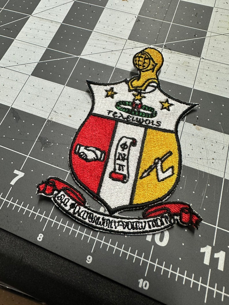Kappa Alpha Psi iron on Patch - Etsy
