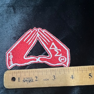 DELTA SIGMA THETA Hands Patch - Etsy