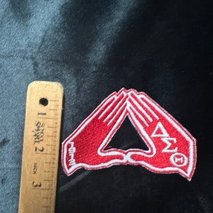 DELTA SIGMA THETA Hands Patch - Etsy