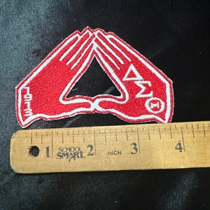 DELTA SIGMA THETA Hands Patch - Etsy