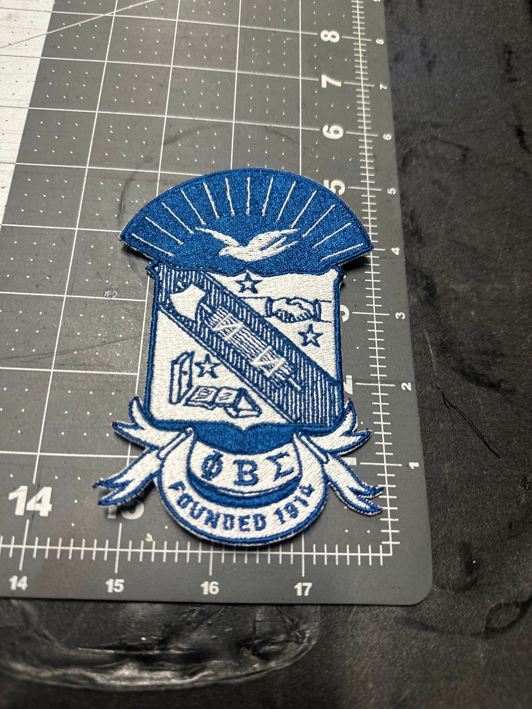 Phi Beta Sigma Shield iron on Patch - Etsy