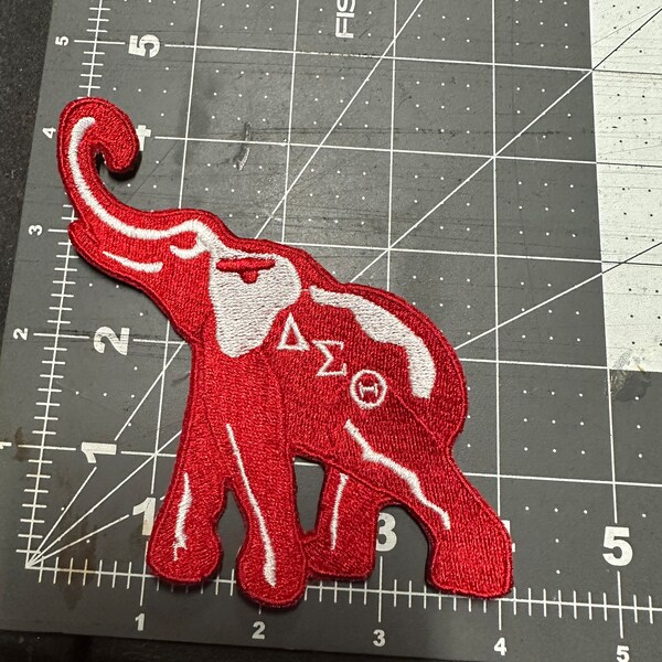 Delta Sigma Iron Patches - Etsy