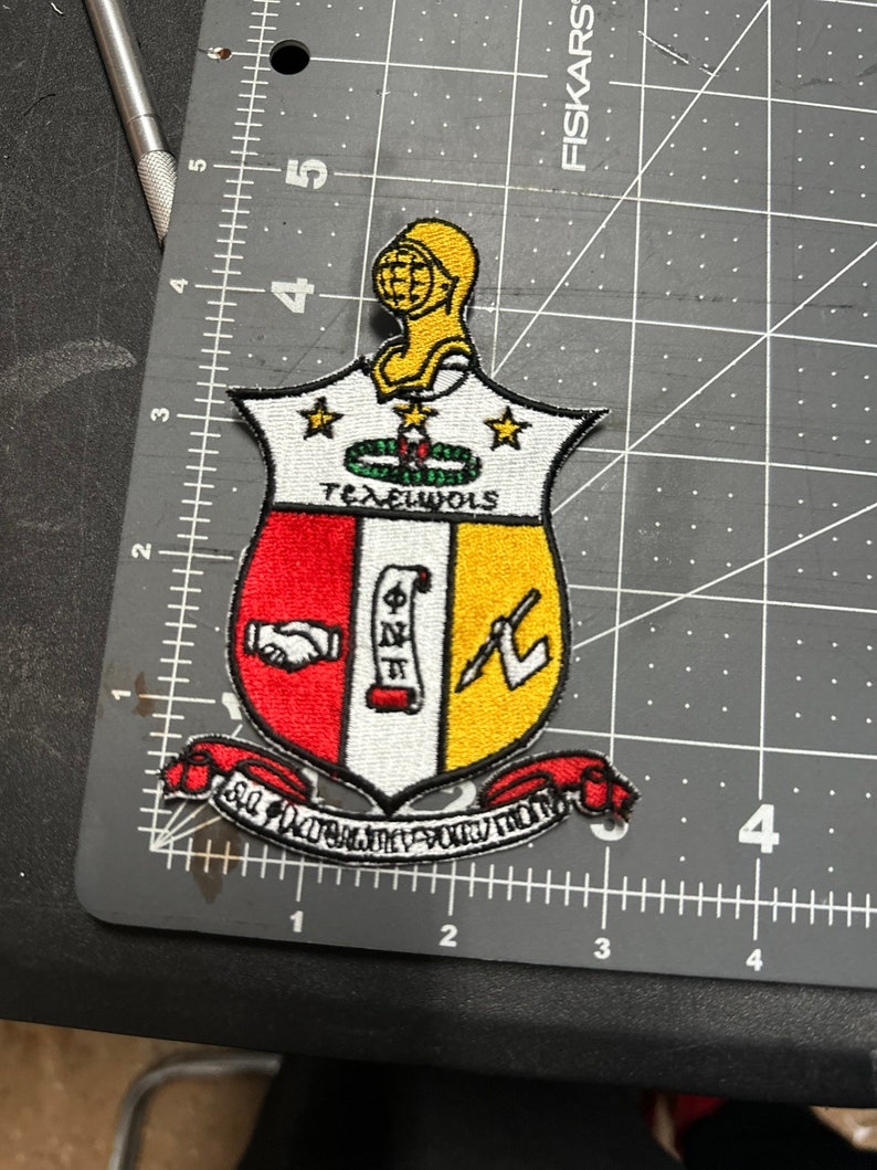 Kappa Alpha Psi iron on Patch - Etsy