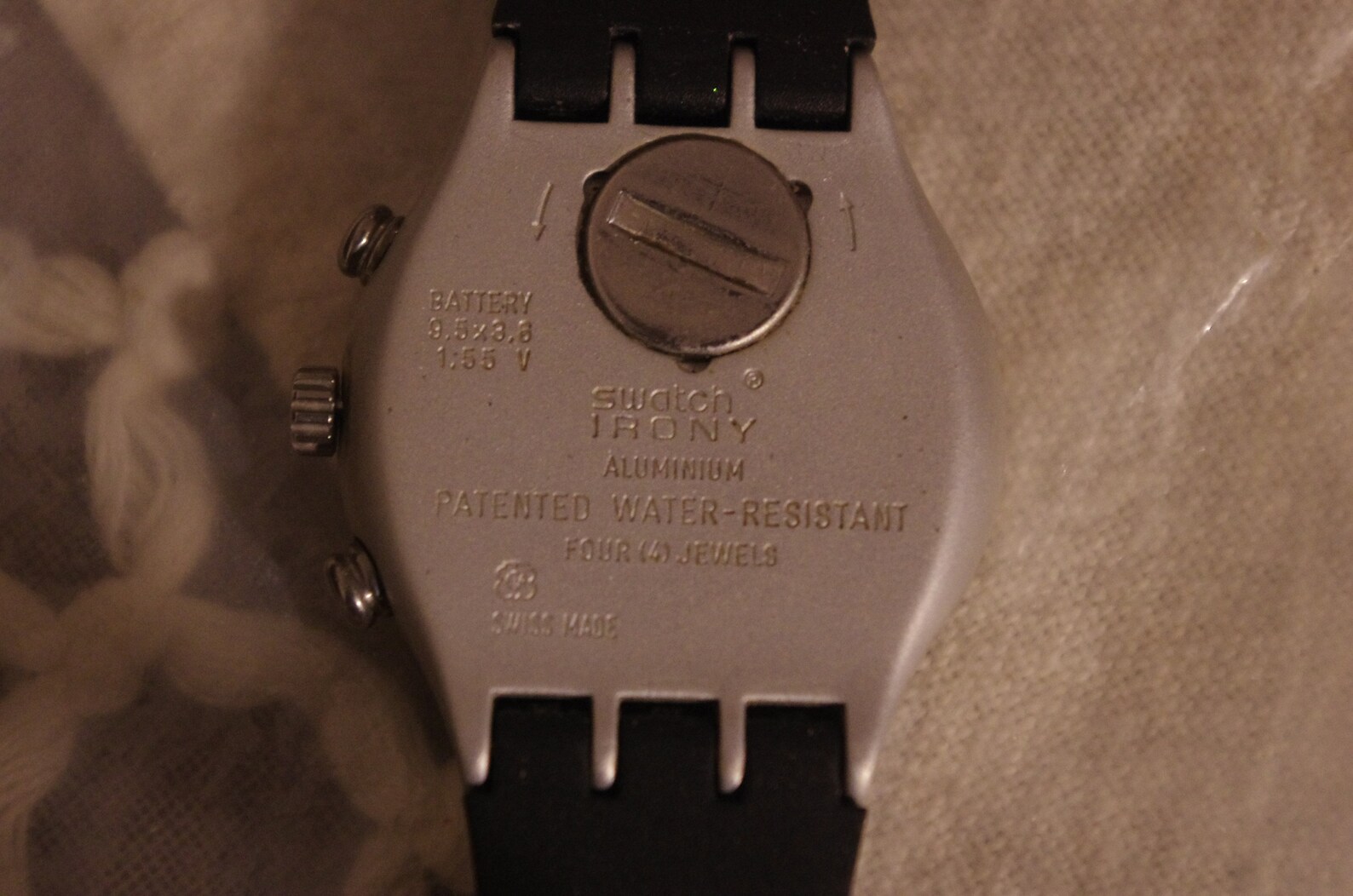 Vintage Swatch Irony Chronograph From 1992 in Excellent Condition... - Etsy