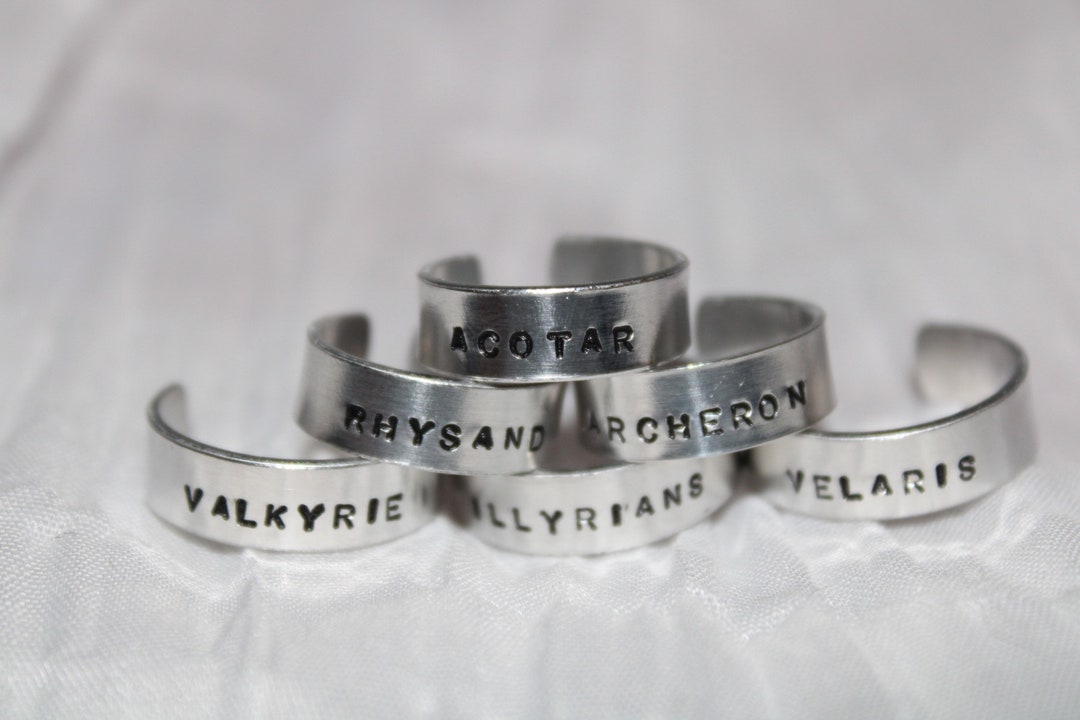 ACOTAR Inspired Ring Adjustable - Etsy