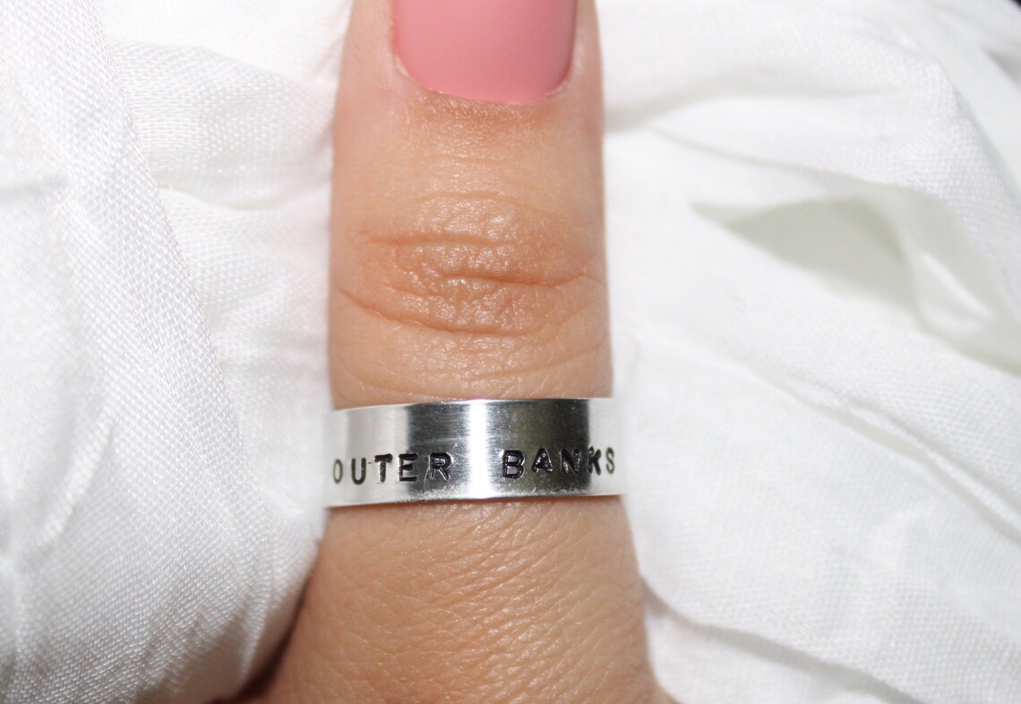 OBX Character Inspired Rings Adjustable - Etsy