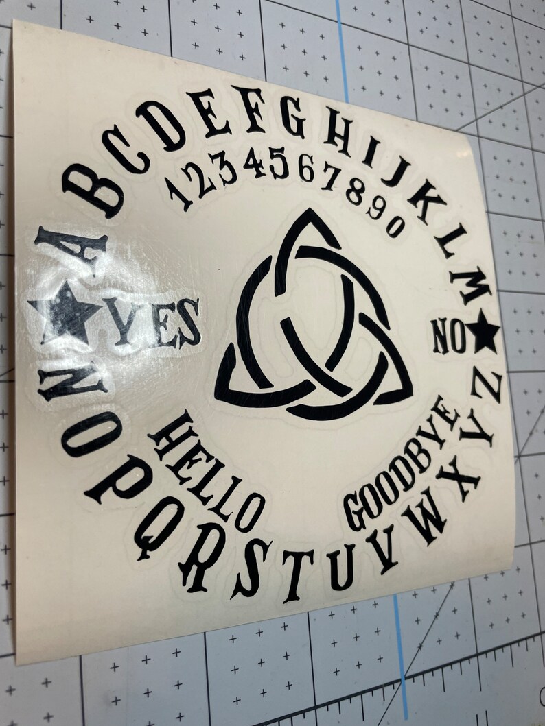 Ouija Board Decal - Etsy
