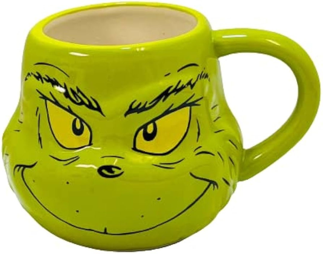The Grinch 3D Shaped Tea Cup MUG Coffee Tea Animal Tableware - Etsy