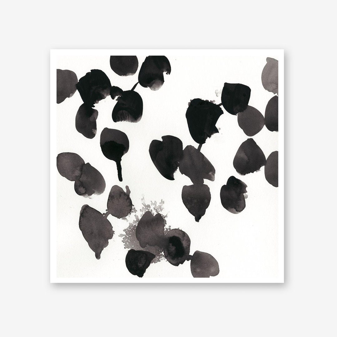 Monochrome Wall Art,monochrome Print,minimalist Print,dots Wall Art ...