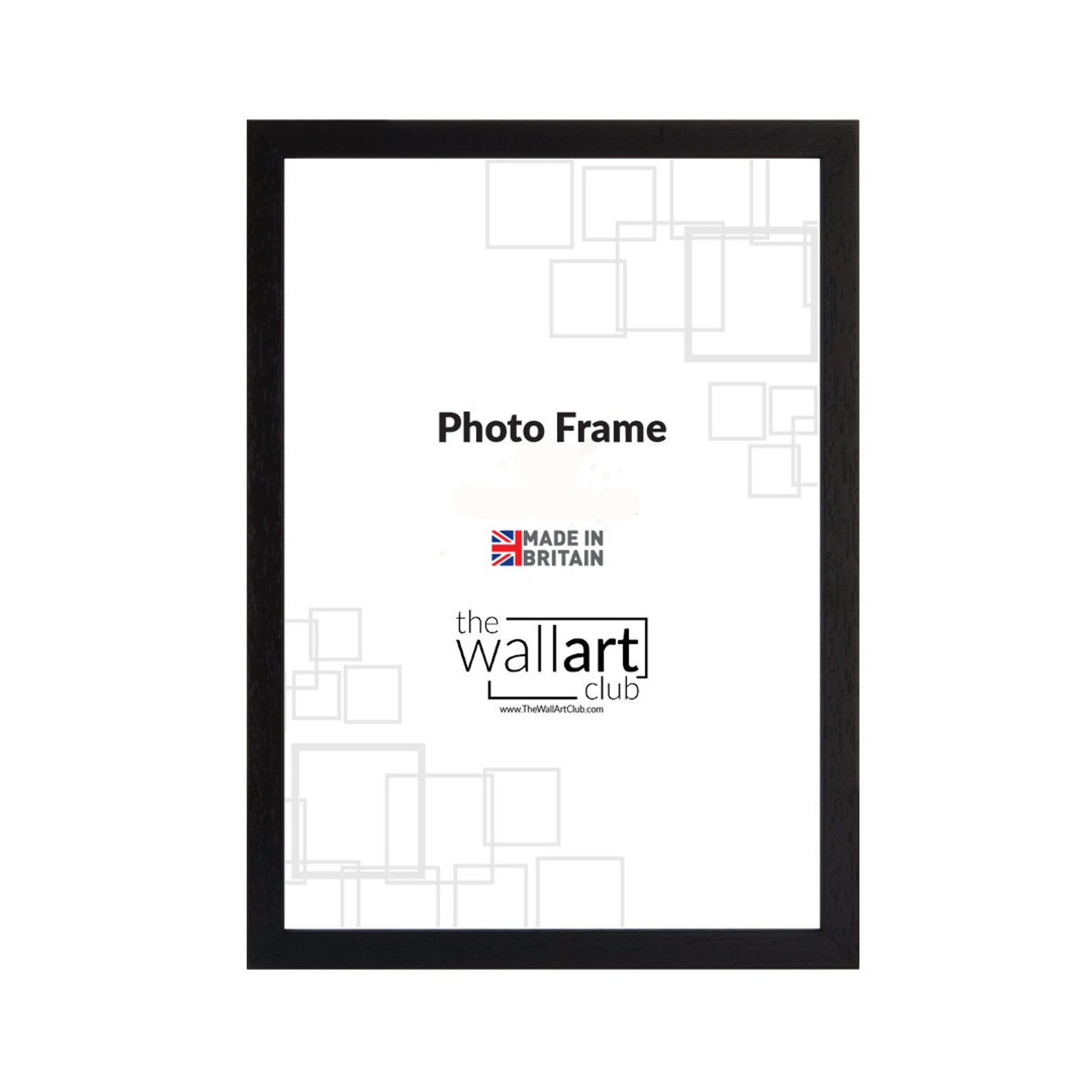 Thin Black Photo Frame 15mm x 25mm Picture Frames in sizes A1 | Etsy