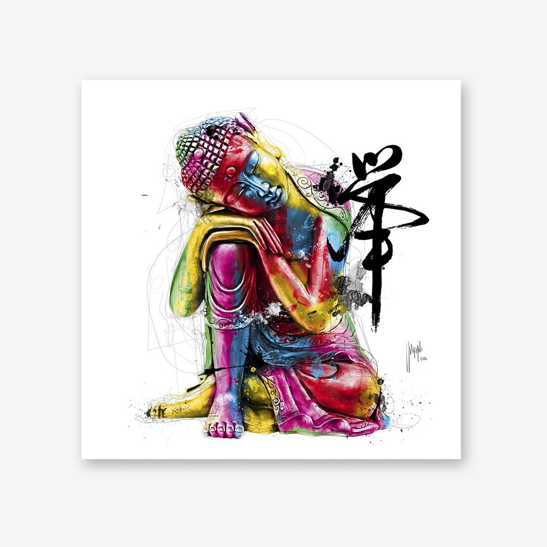 Happy Buddha Pop Art
