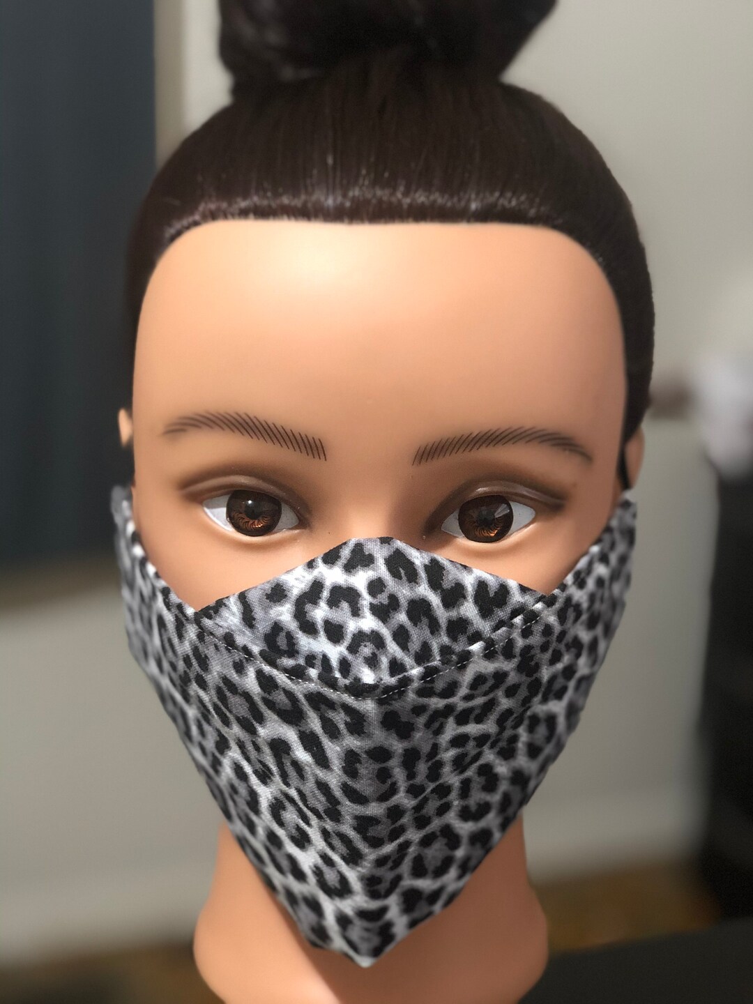 Leopard Mask Masks 3d Mask Anti Fog Mask Cute Mask - Etsy