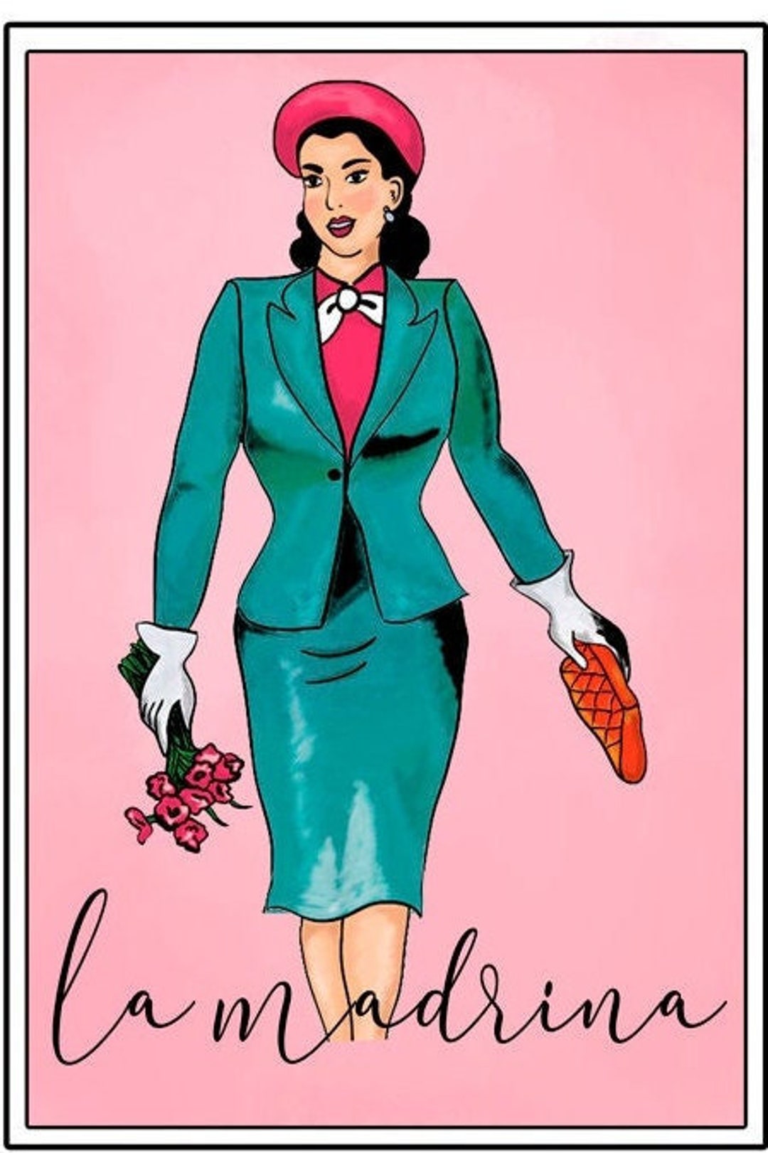 La Madrina- Loteria PNG - Etsy