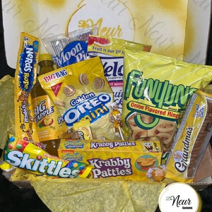 Color Coded Snack Box - Etsy