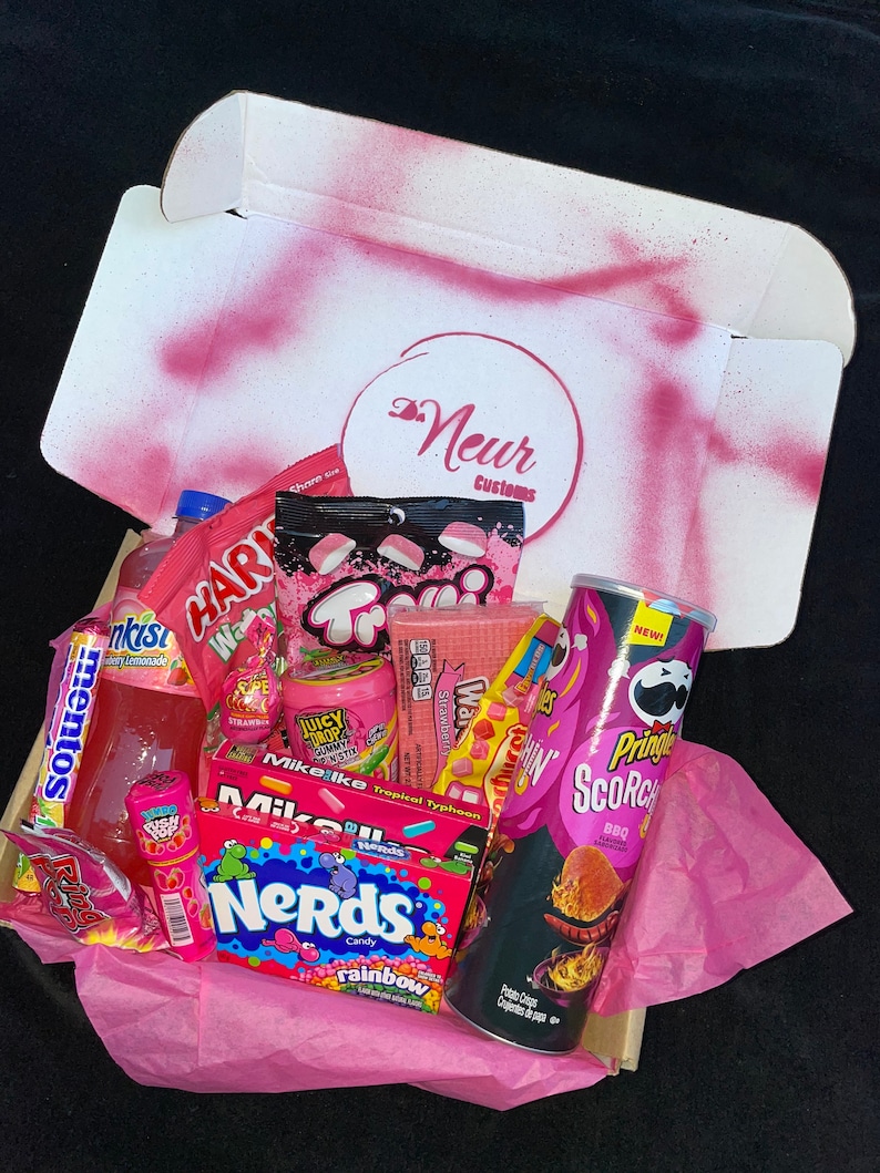 Color Coded Snack Box - Etsy