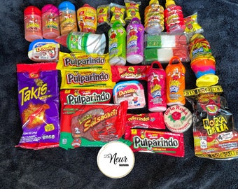 Mexican Candy Bulk Mix mexican Candy Box Dulces Mexicanos pinata Candy ...
