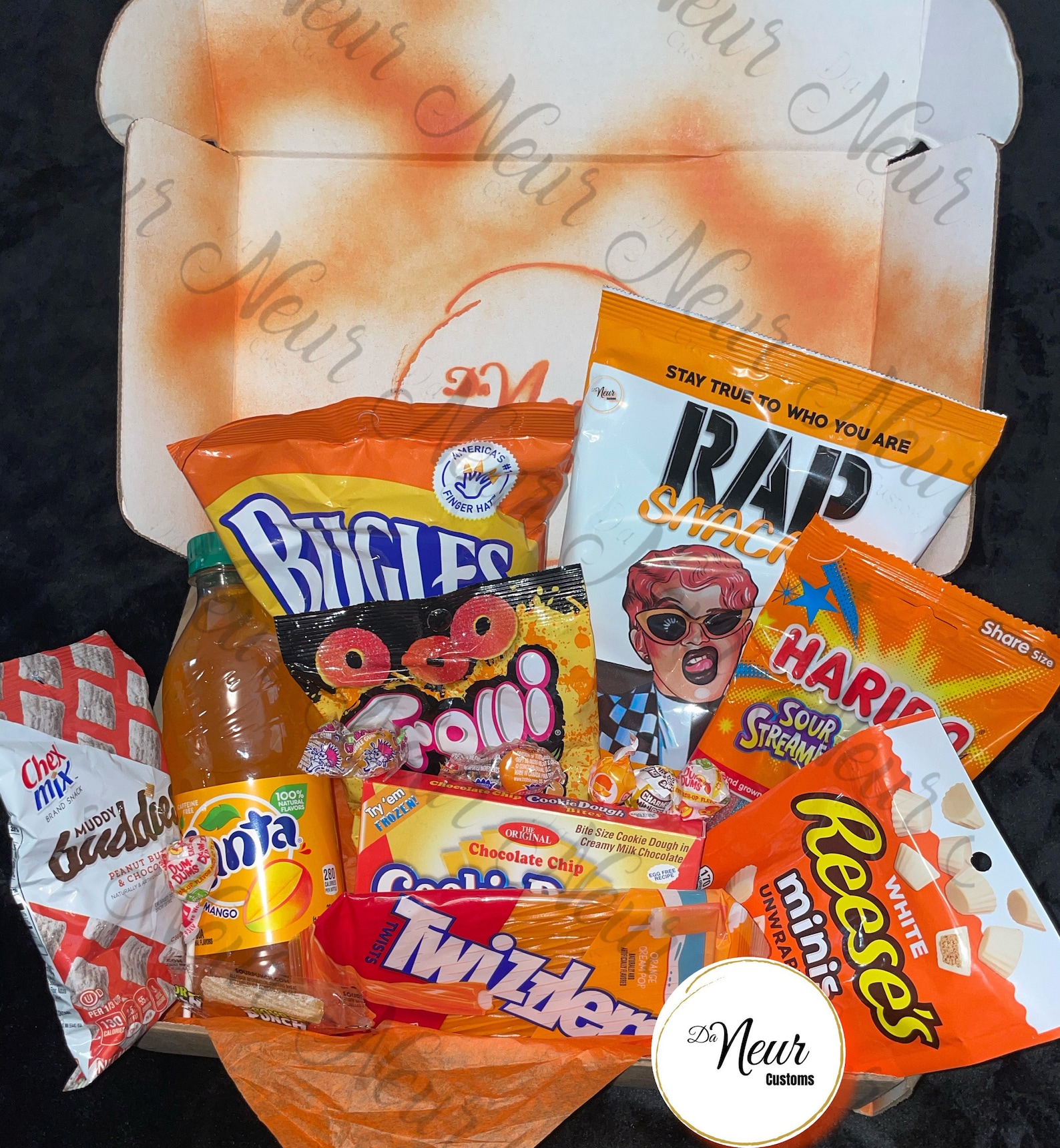 Color Coded Snack Box - Etsy