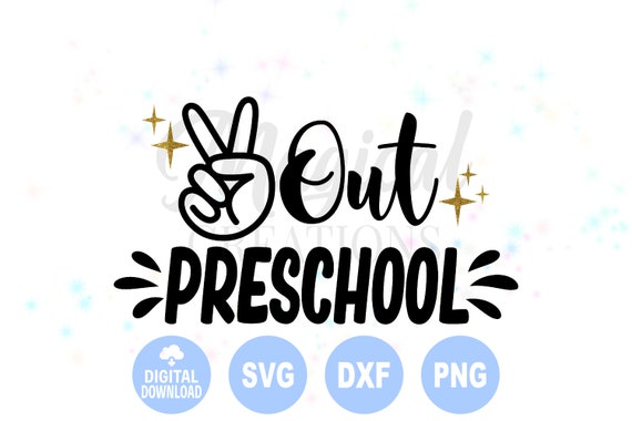Peace Out Preschool Svg Peace Out Preschool Last Day of - Etsy