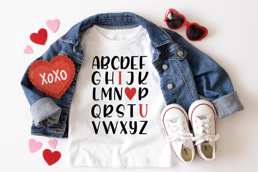 ABC I Love You Svg, ABC I Love You, Abc Svg, Valentine Svg, Valentine's ...