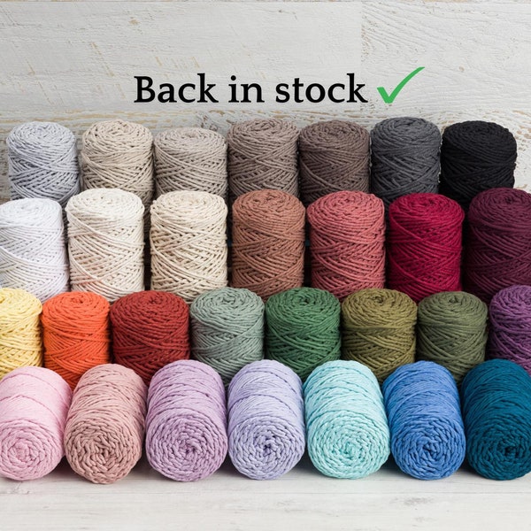 Macrame Cord 5mm - Etsy