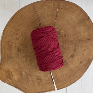 Macrame Cord 5mm Single Strand Twisted Macrame Cord/ Macrame | Etsy