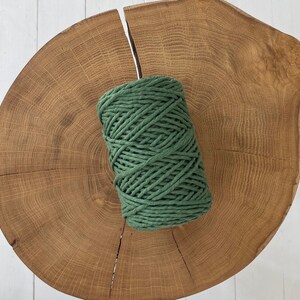 Macrame Cord 5mm Single Strand Twisted Macrame Cord/ Macrame | Etsy