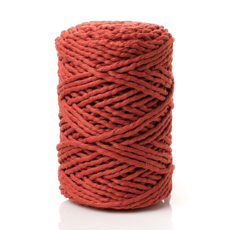 Macrame Cord 5mm FIRE Single Strand Twisted 328 Ft 100m / - Etsy