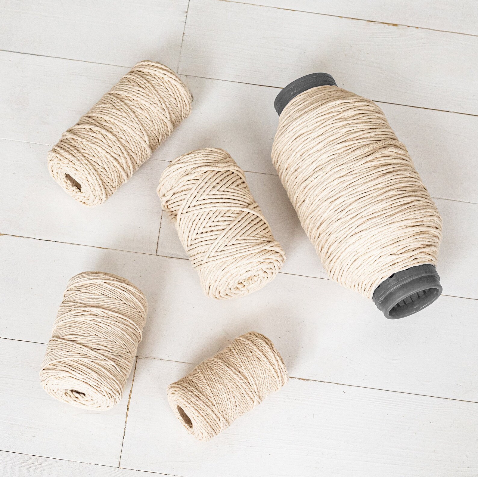 Macrame Cord 4mm Bulk Discount / Natural Macrame Single Strand - Etsy