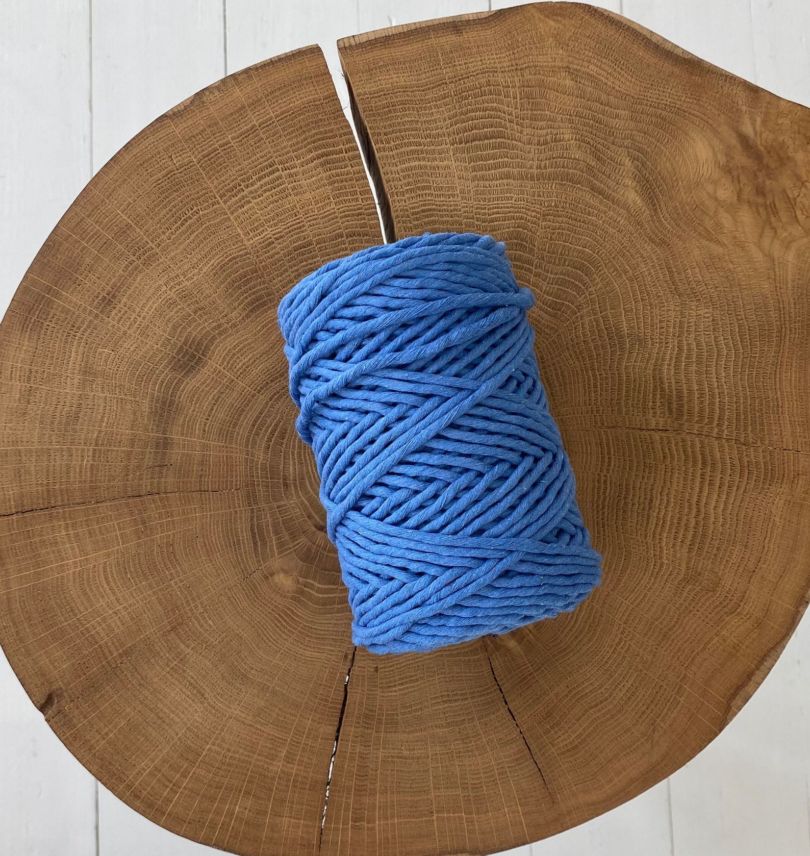 Macrame Cord 5mm Single Strand Twisted Macrame Cord/ Macrame | Etsy