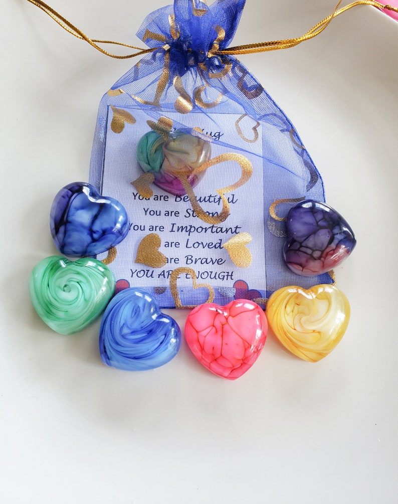 Pocket Hug Heart Token - Etsy