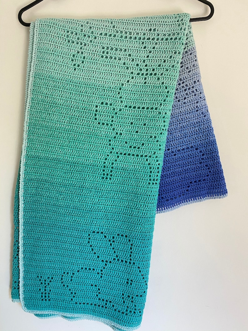 Crochet Safari Baby Blanket- PATTERN ONLY - Etsy