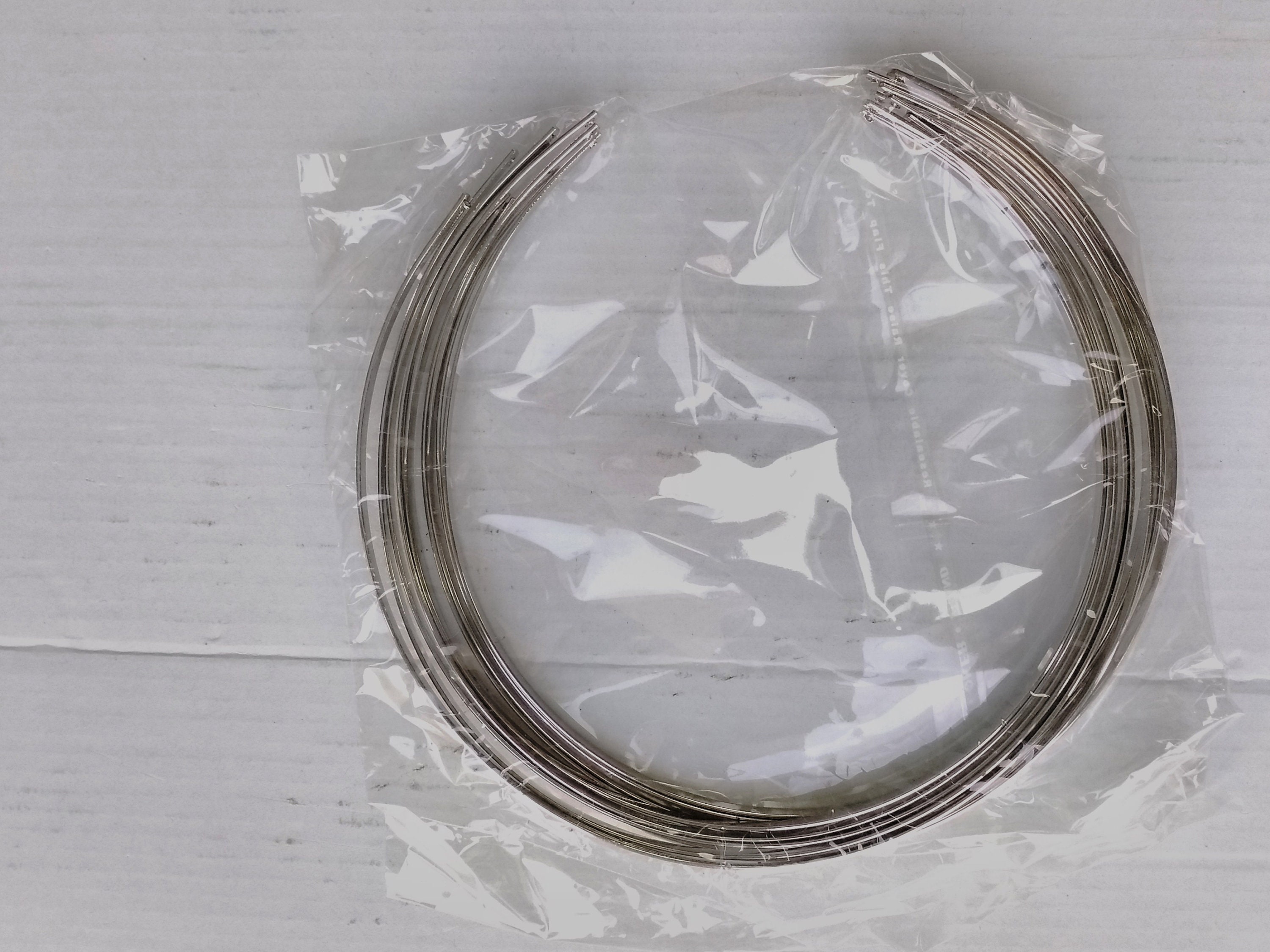 50 Tiara Bands Round, DIY Tiara Wire, Tiara Making Base, Wedding Tiara ...