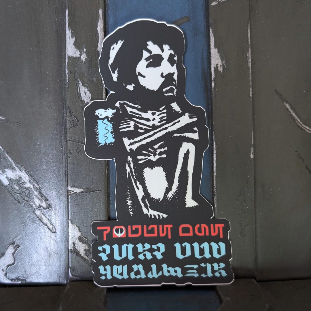 Rogue One Brewery Dead Guy Spotchka Vinyl Sticker Aurebesh - Etsy