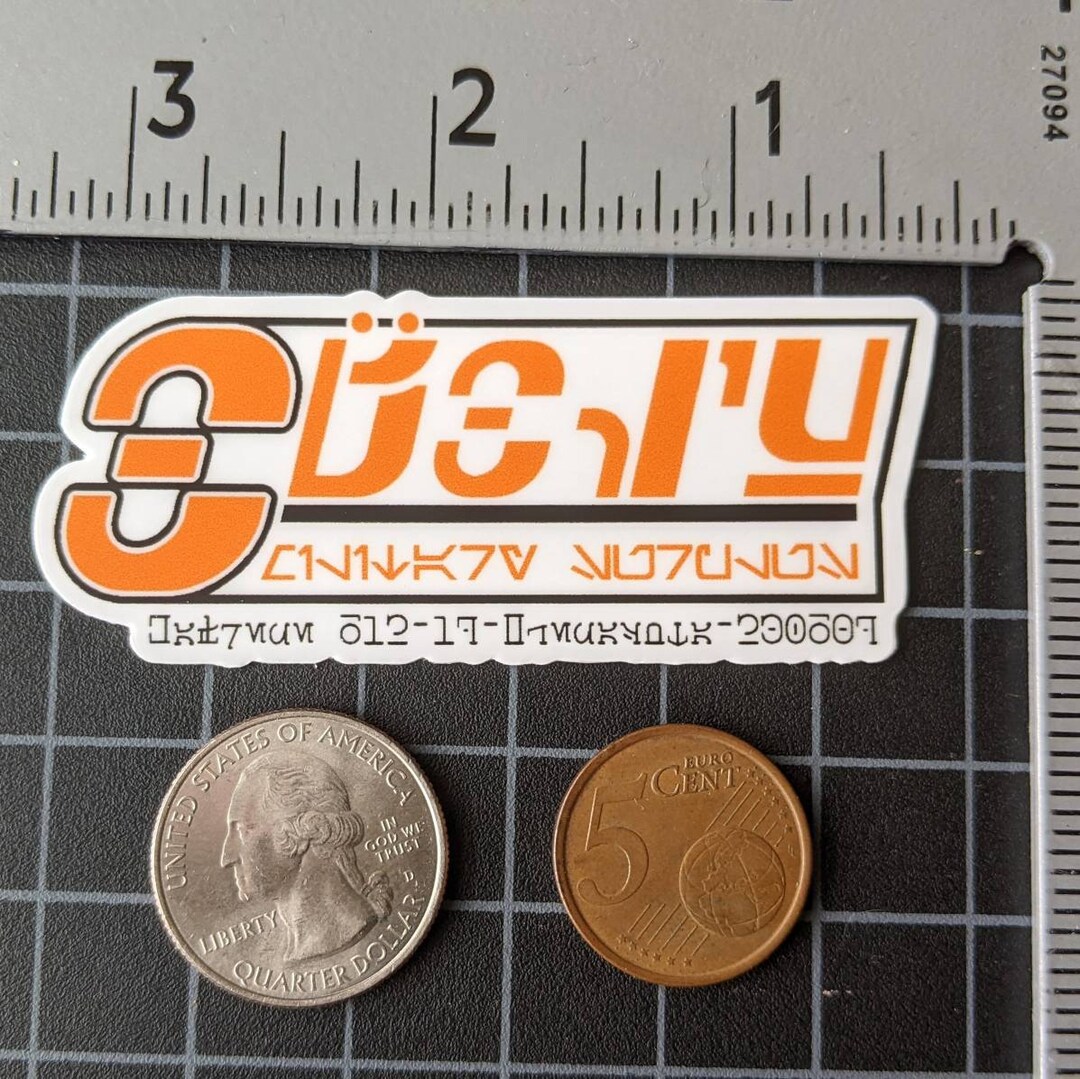 Bübl's Military Surplus Vinyl Sticker - Etsy