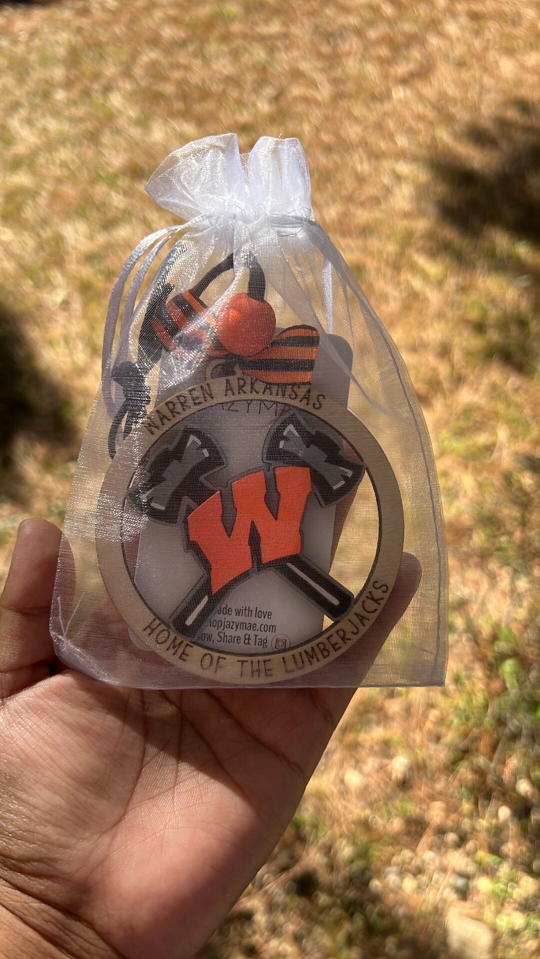 Lumberjack Car Charm, Ornament - Etsy