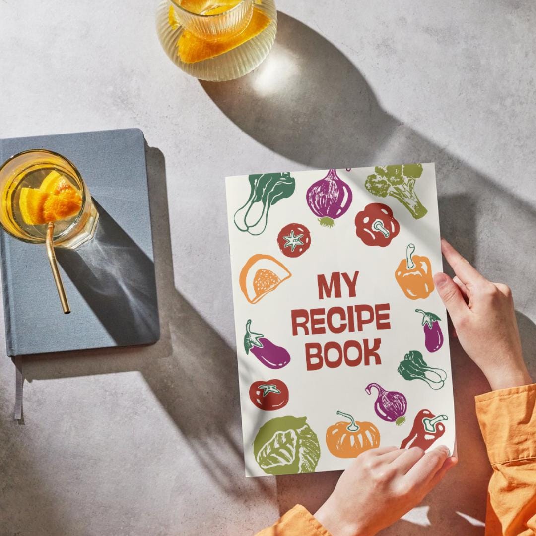 Recipe Book Cover Page | Family Cookbook Template (digital Download) - Etsy