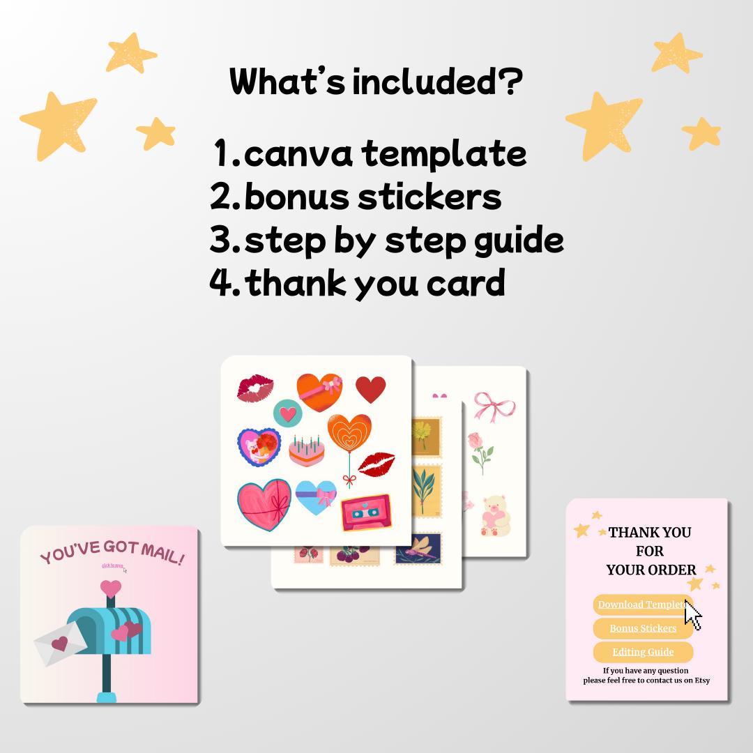 Digital Love Letter | Editable Love Letter, Suprise Your Loved Ones ...