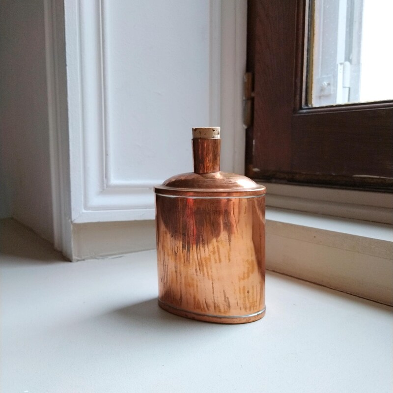 Copper Flask - Etsy