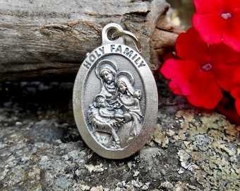 Jesus Nativity Christmas Holy Family Medal Set of 4 Medals for Charm ...