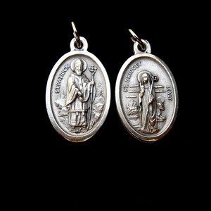 Saint Patrick/ Saint Bridget- Double Sided Medal- St Bridget Medal ...