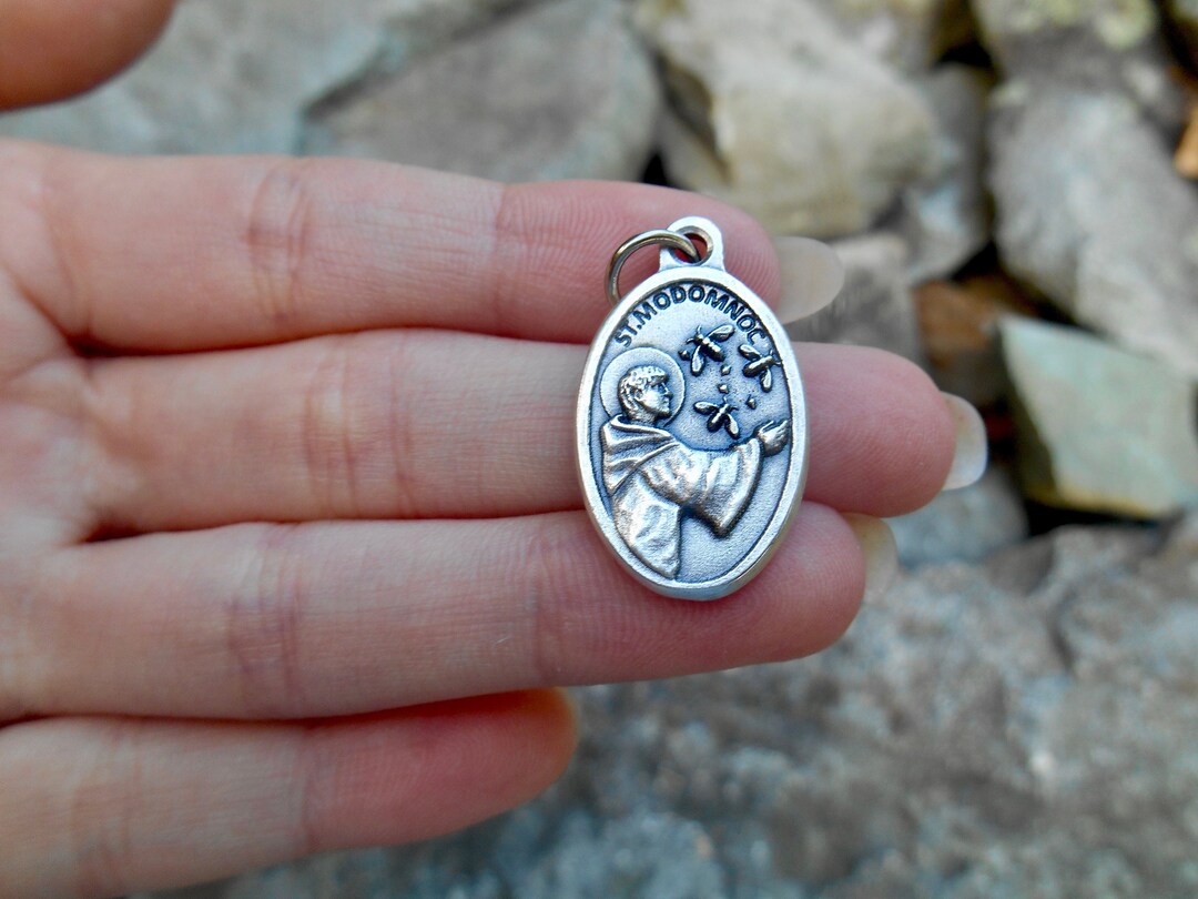St. Modomnoc Medal/holy Father Modomnoc Medal/catholic Saint/patron ...